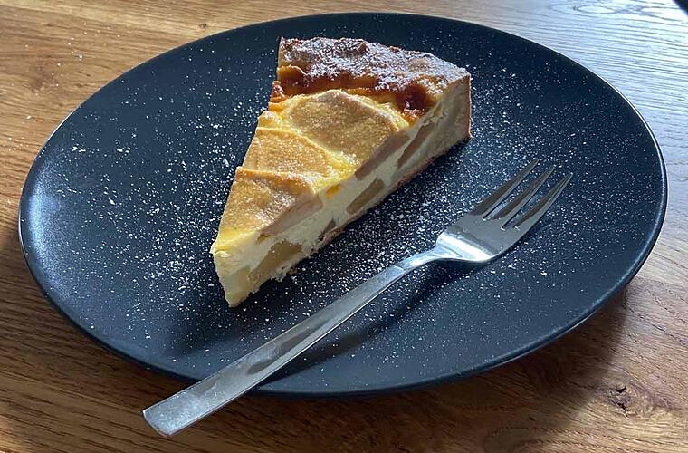 Cremiger Rahm-Apfelkuchen - Fränkische Rezepte ️ Rezepte, Tipps ...